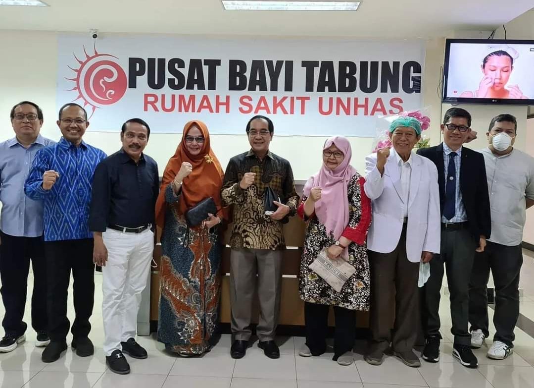Rektor Universitas Hasanuddin Mengunjungi Pusat Bayi Tabung Rumah Sakit ...
